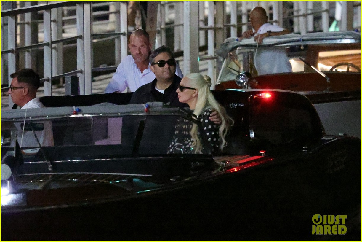 Lady Gaga Goes Back to Blonde Hair as She Arrives in Italy with Fiancé ...