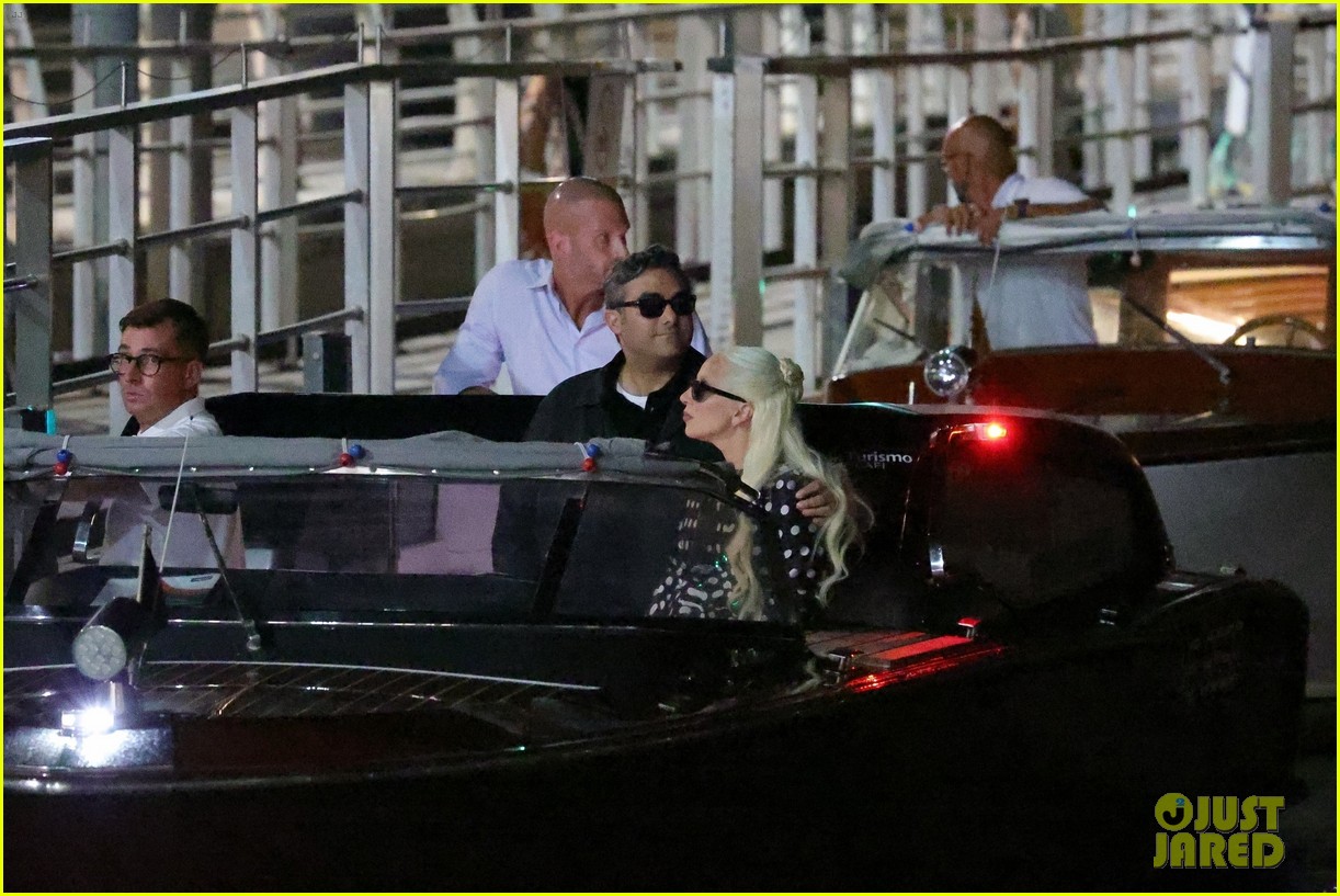 Lady Gaga Goes Back to Blonde Hair as She Arrives in Italy with Fiancé ...