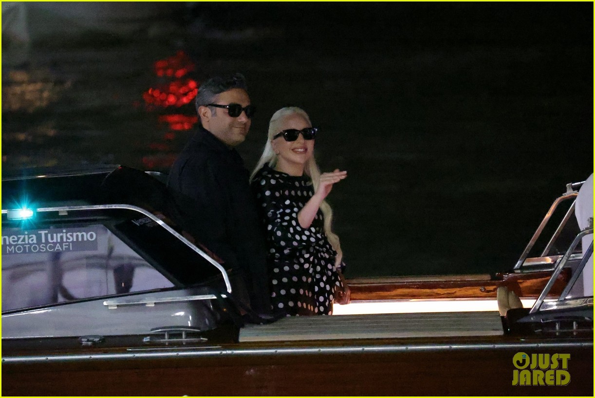 Lady Gaga Goes Back to Blonde Hair as She Arrives in Italy with Fiancé ...