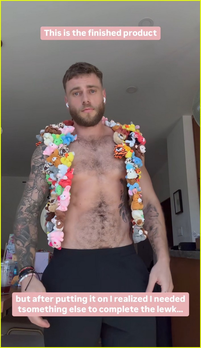 Gus Kenworthy Wore a Jock Strap Made Out of Stuffed Animals at Burning Man 2024!: Photo 5072609 ...