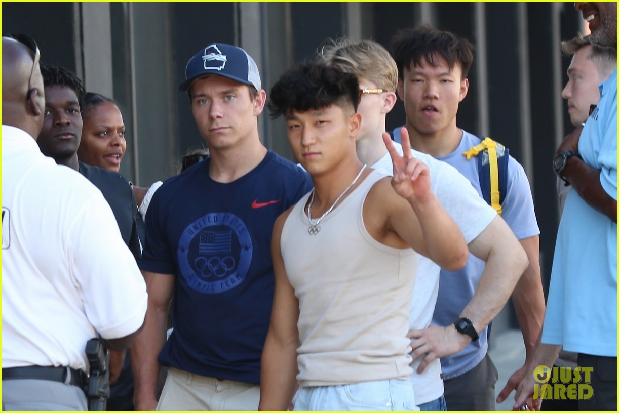 US Gymnastics Olympics Team Surprises Stephen Nedoroscik at 'Dancing ...