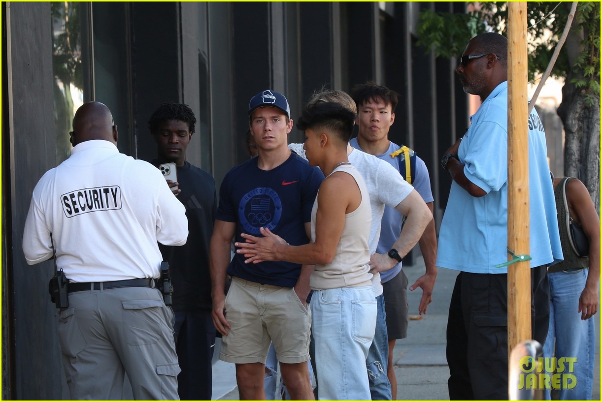 US Gymnastics Olympics Team Surprises Stephen Nedoroscik at 'Dancing ...
