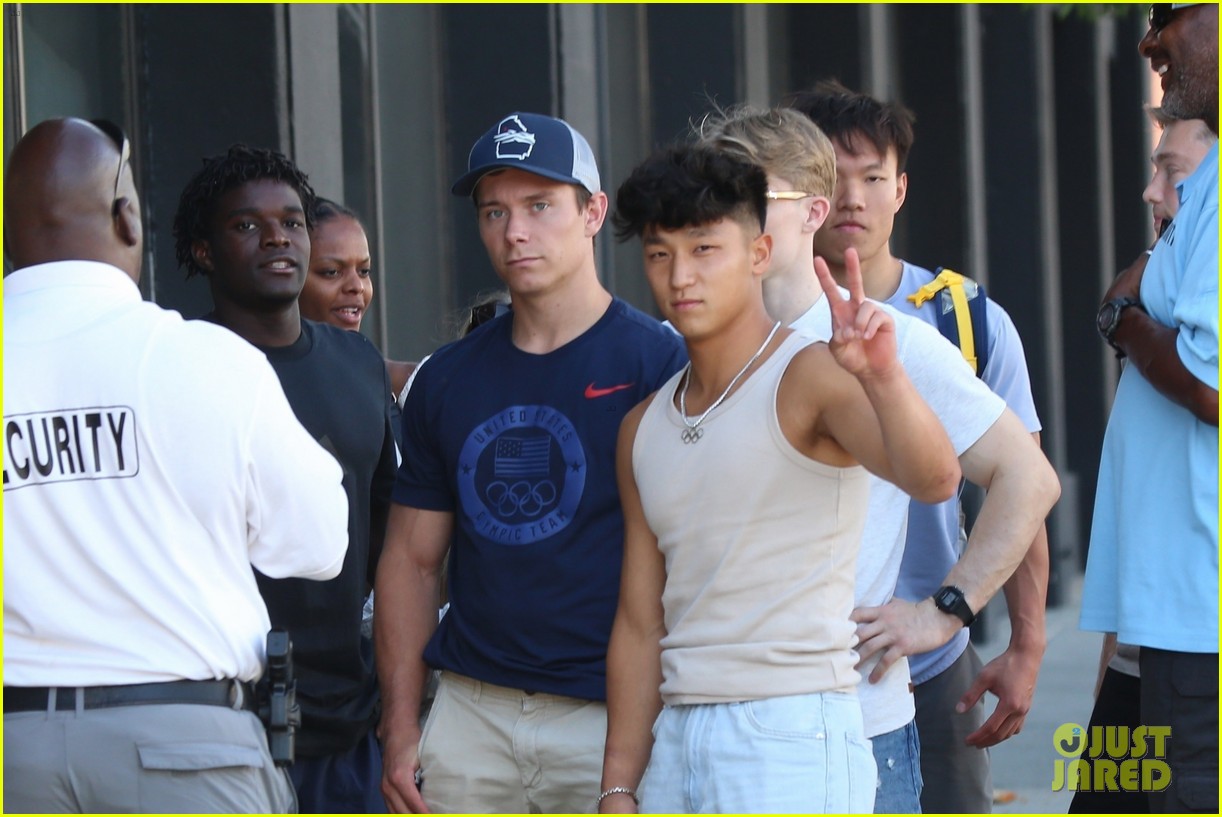 US Gymnastics Olympics Team Surprises Stephen Nedoroscik at 'Dancing ...