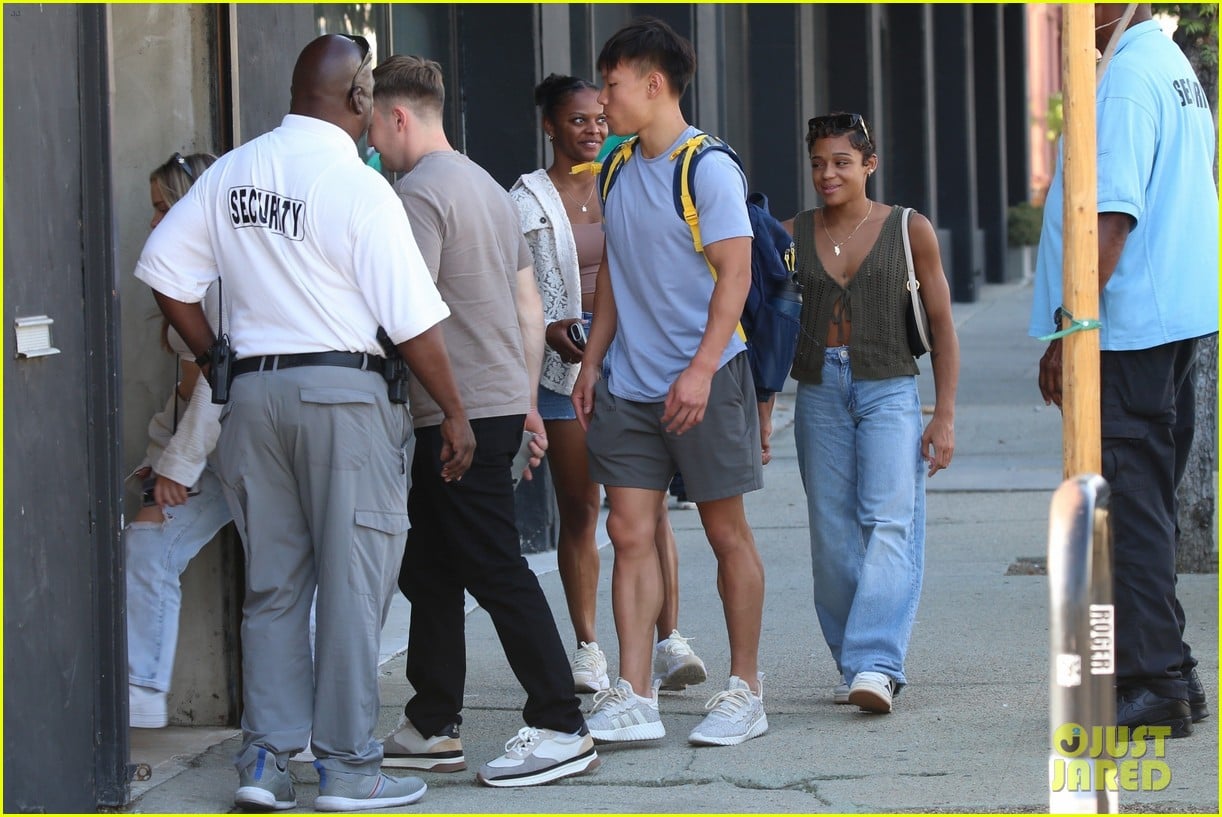 US Gymnastics Olympics Team Surprises Stephen Nedoroscik at 'Dancing ...