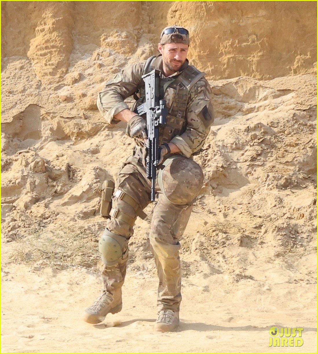 Aaron Taylor-Johnson & Theo James Film Intense Action Scene for 'Fuze ...