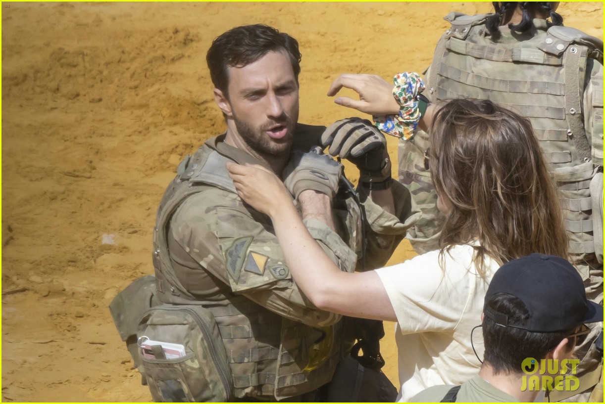 Aaron Taylor-Johnson & Theo James Film Intense Action Scene for 'Fuze ...