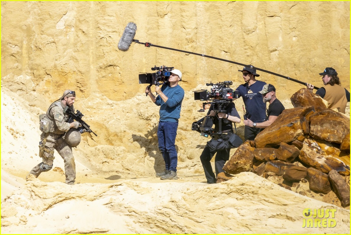 Aaron Taylor-Johnson & Theo James Film Intense Action Scene for 'Fuze ...