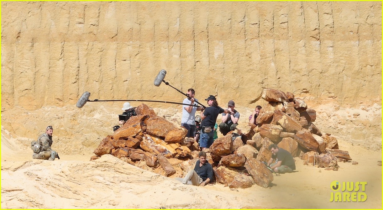 Aaron Taylor-Johnson & Theo James Film Intense Action Scene for 'Fuze ...