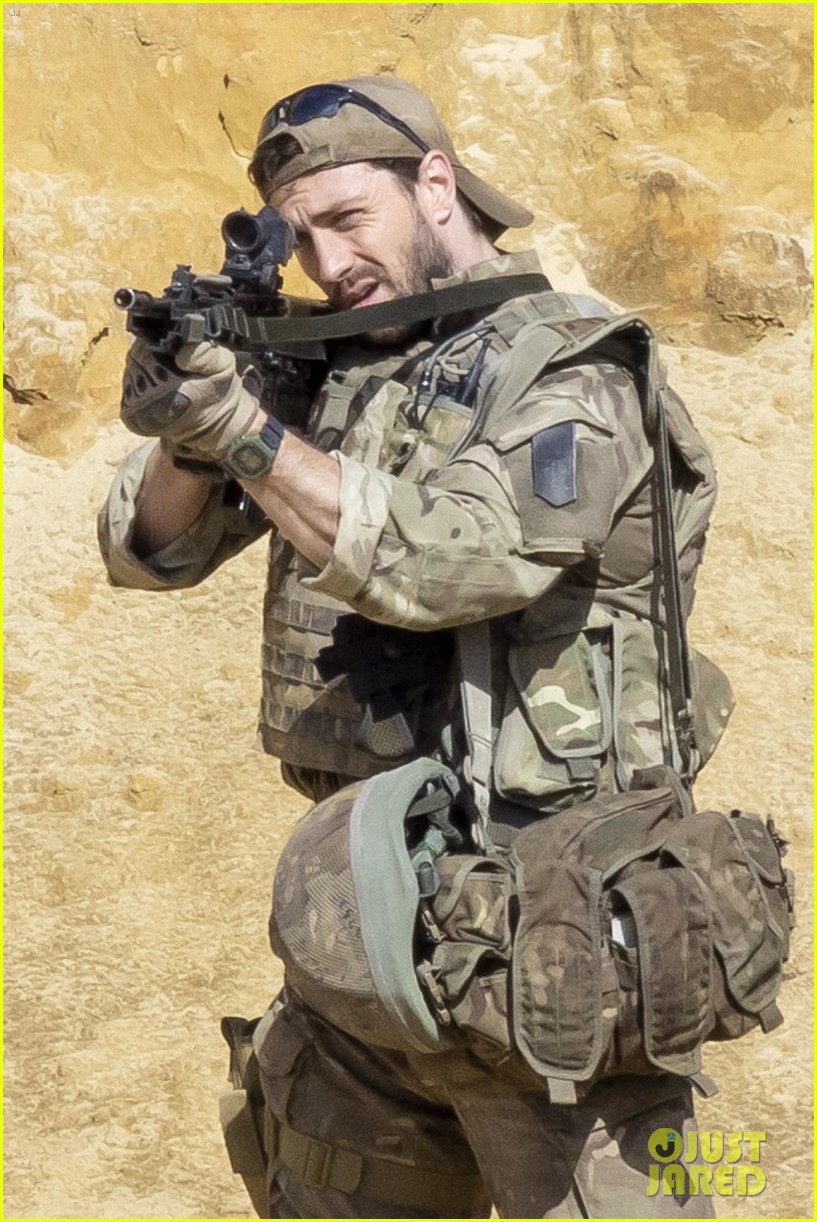 Aaron Taylor-Johnson & Theo James Film Intense Action Scene for 'Fuze ...