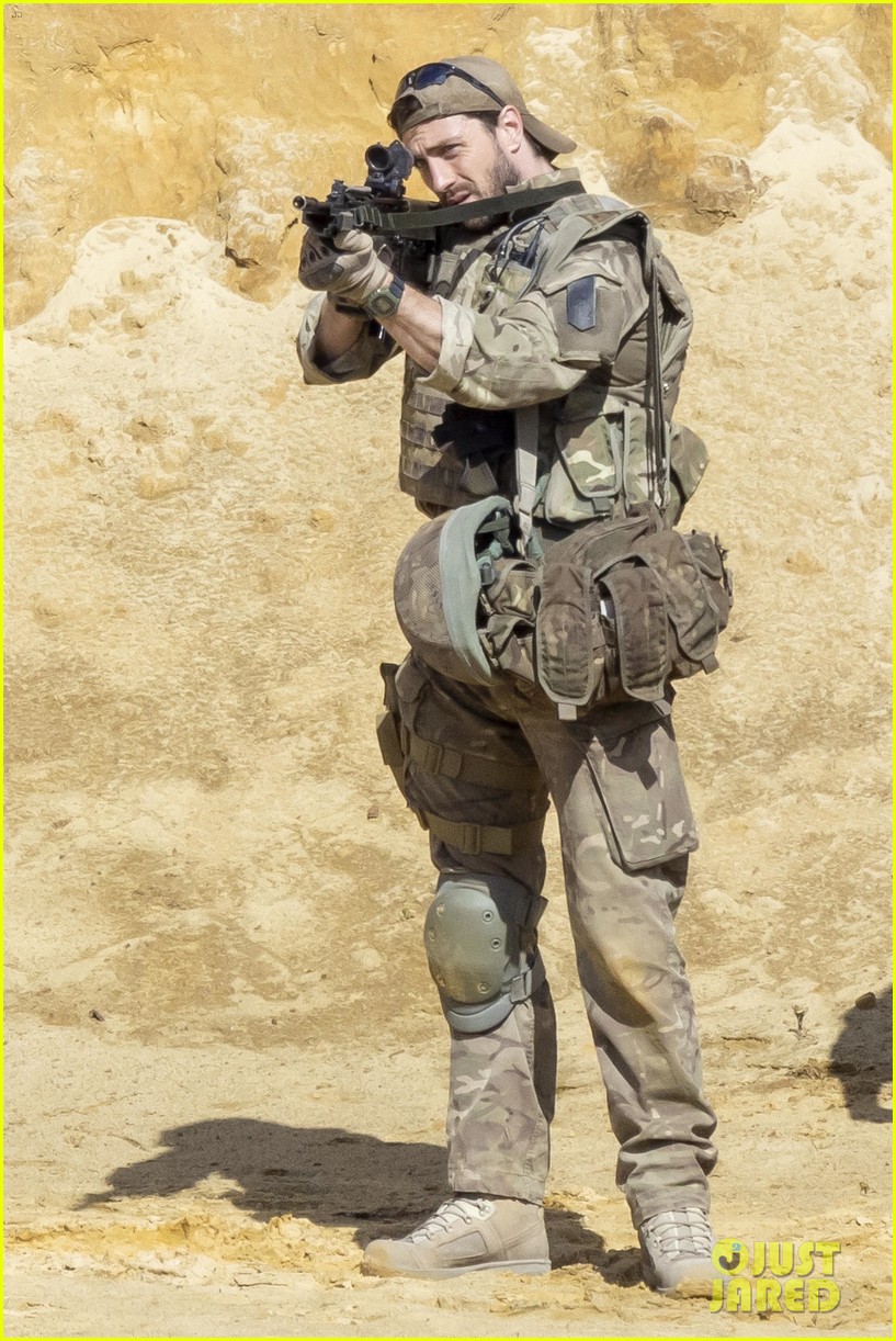 Aaron Taylor-Johnson & Theo James Film Intense Action Scene for 'Fuze ...