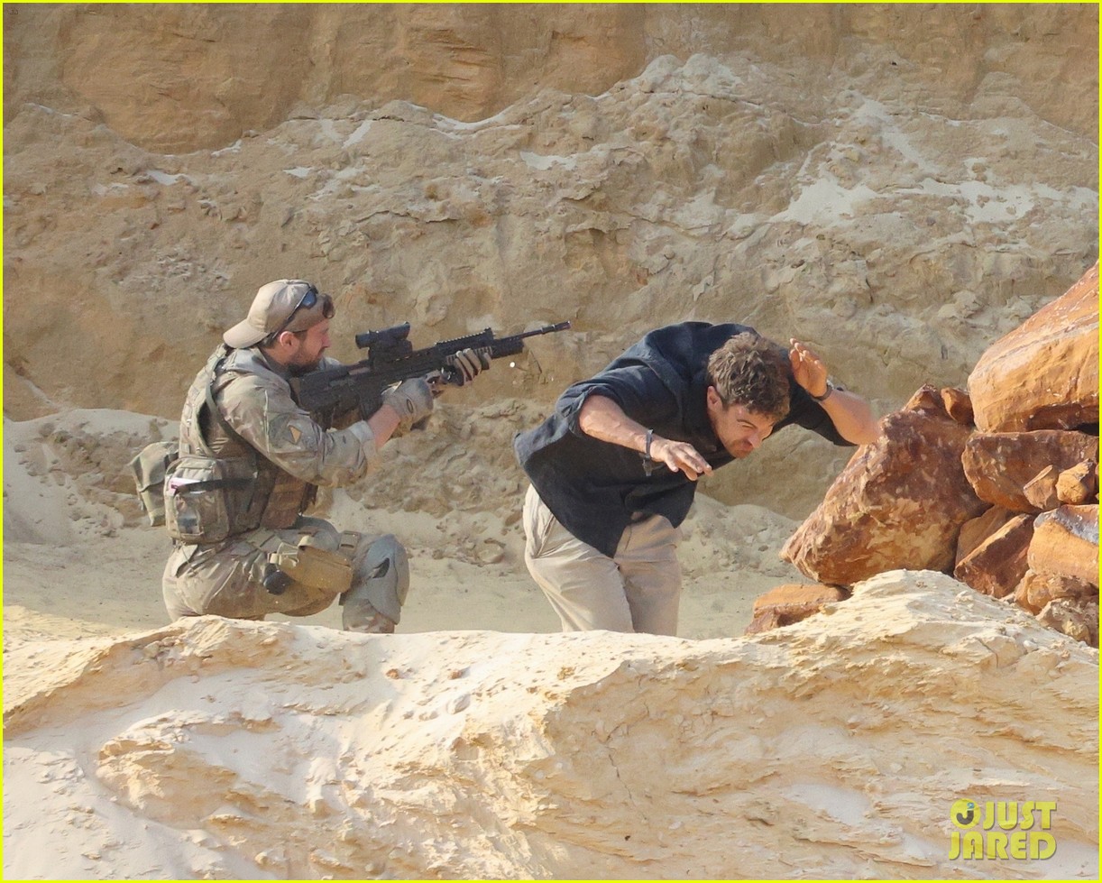 Aaron Taylor-Johnson & Theo James Film Intense Action Scene for 'Fuze ...