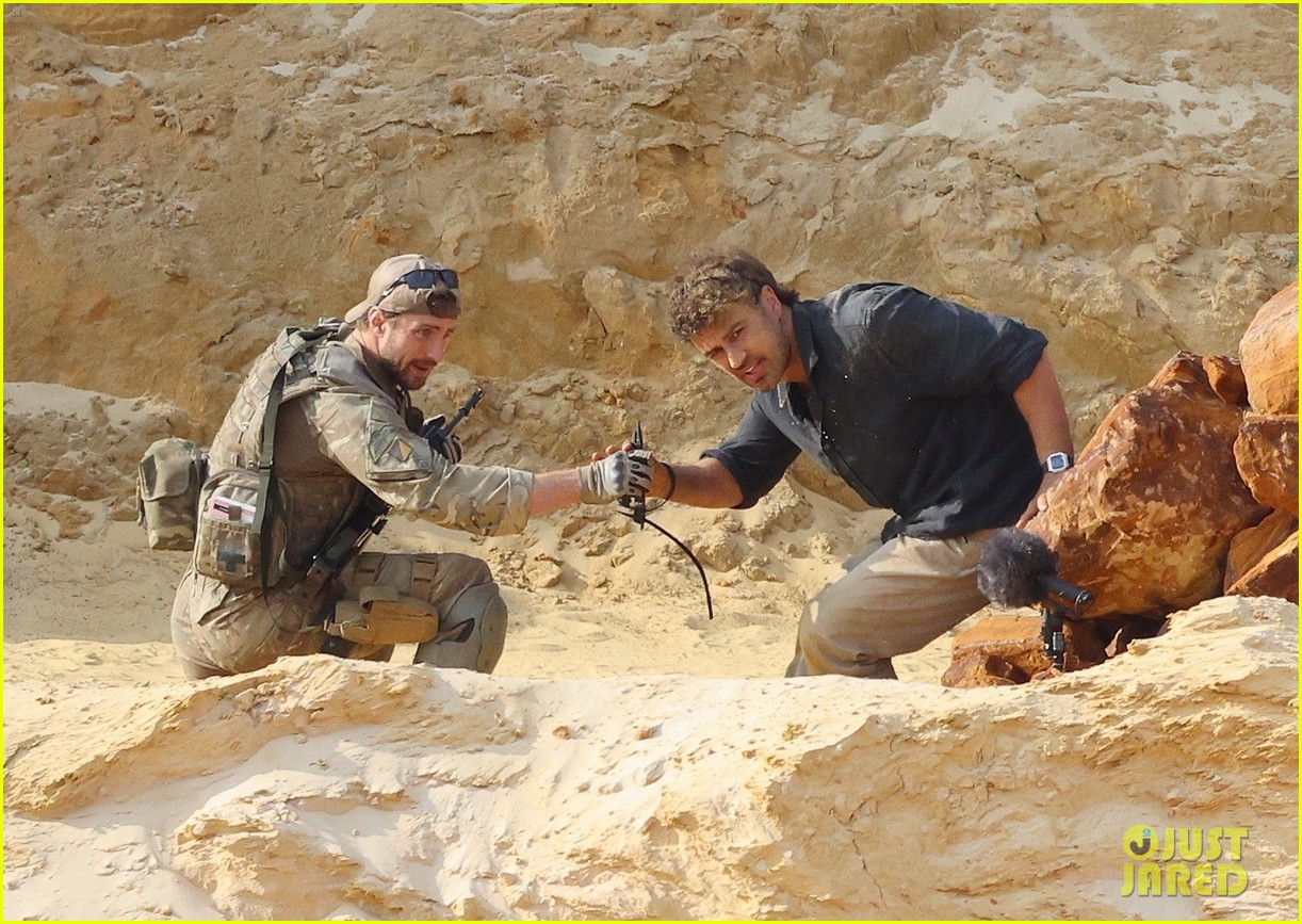 Aaron Taylor-Johnson & Theo James Film Intense Action Scene for 'Fuze ...