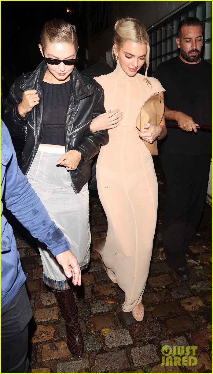 Kendall Jenner & Gigi Hadid, Kylie Jenner & Stassie Karanikolaou Link Arms During Night Out in ...