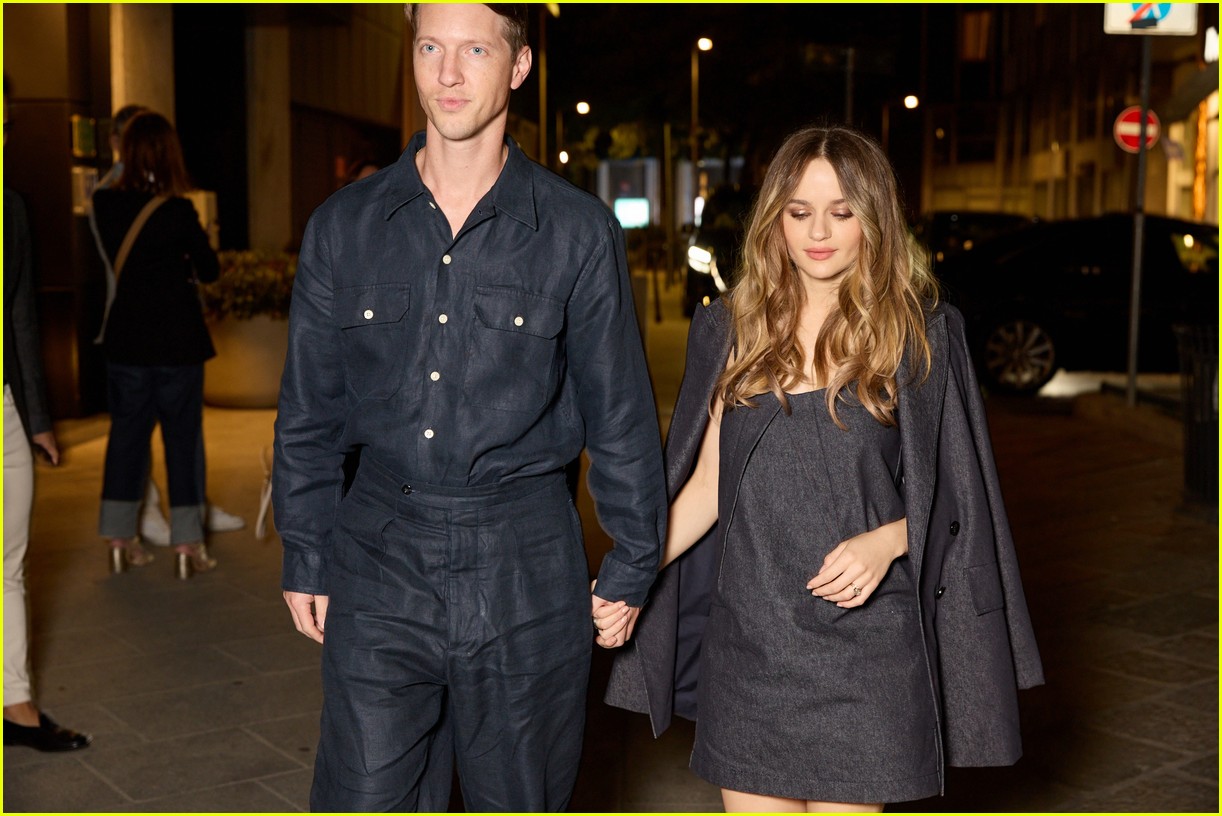 Joey King & Husband Steven Piet Wear Matching Outfits for Max Mara ...