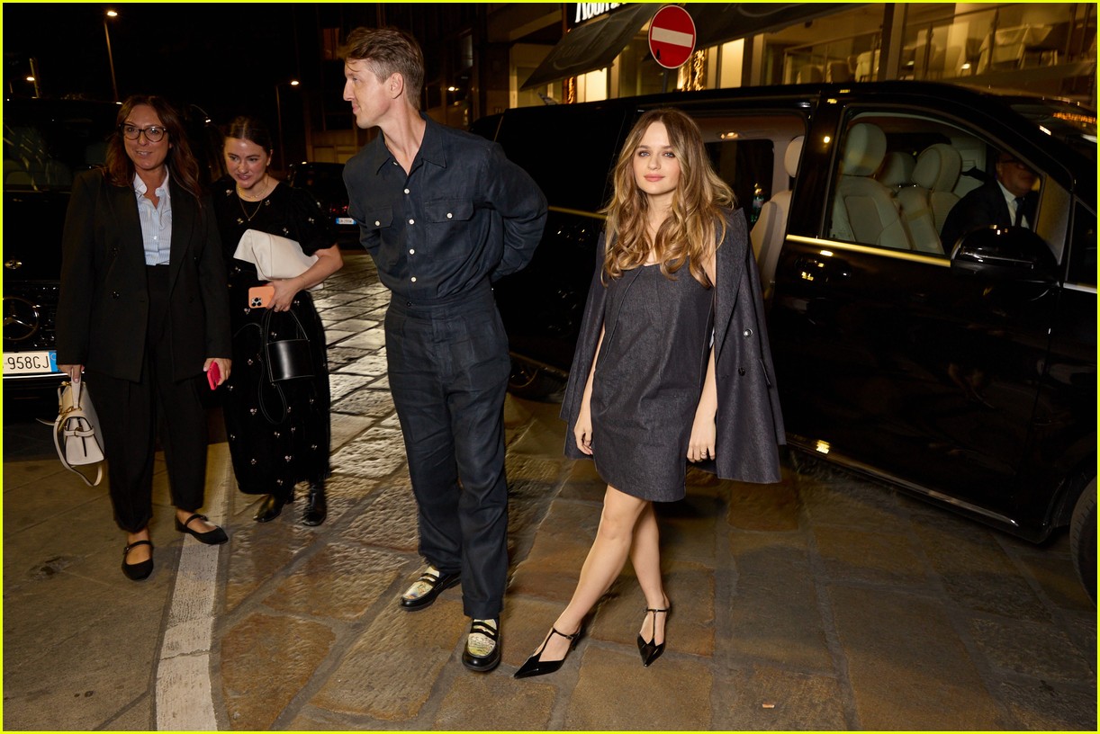 Joey King & Husband Steven Piet Wear Matching Outfits for Max Mara ...