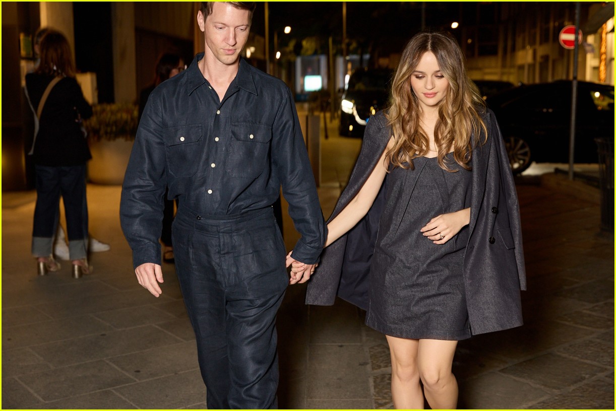 Joey King & Husband Steven Piet Wear Matching Outfits for Max Mara ...