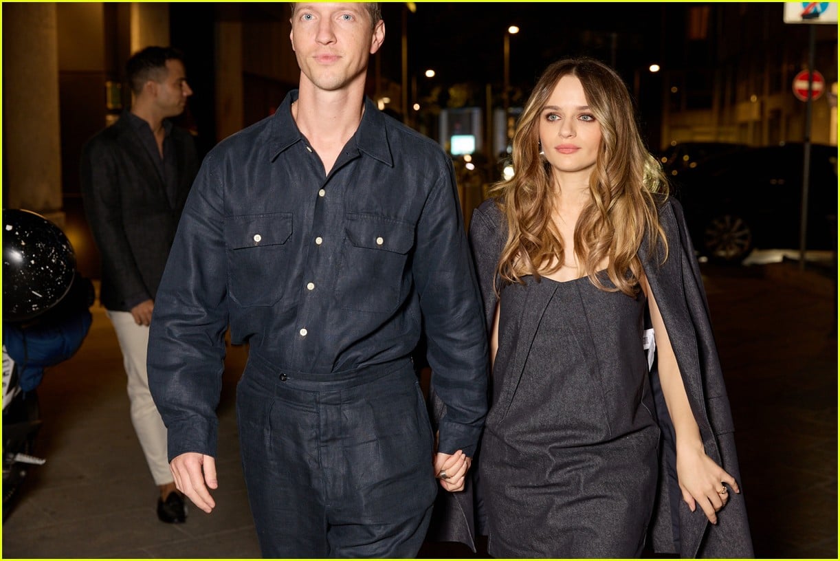 Joey King & Husband Steven Piet Wear Matching Outfits for Max Mara ...