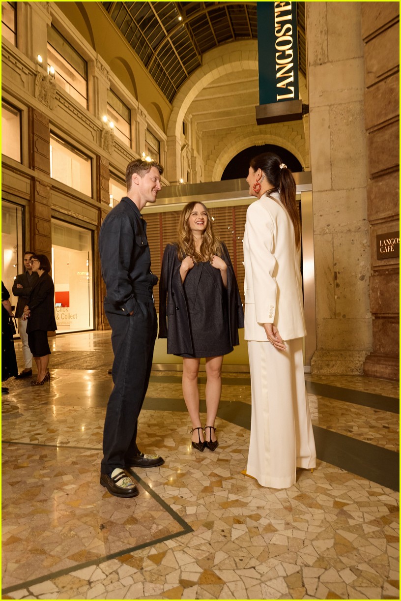 Joey King & Husband Steven Piet Wear Matching Outfits for Max Mara ...