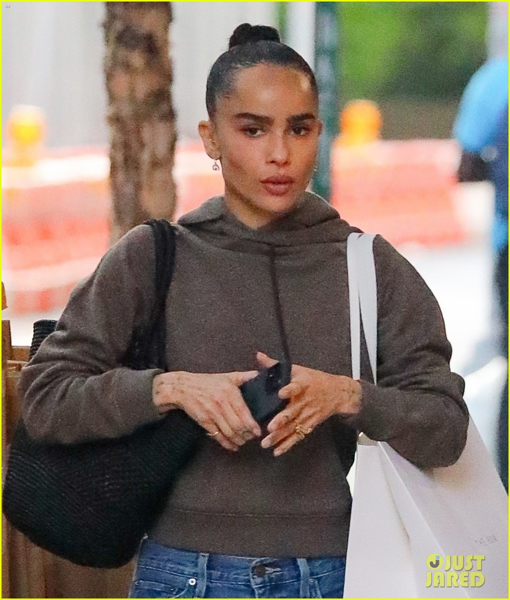 Zoe Kravitz Steps Out to Do Some Shopping in NYC with Dad Lenny Kravitz ...