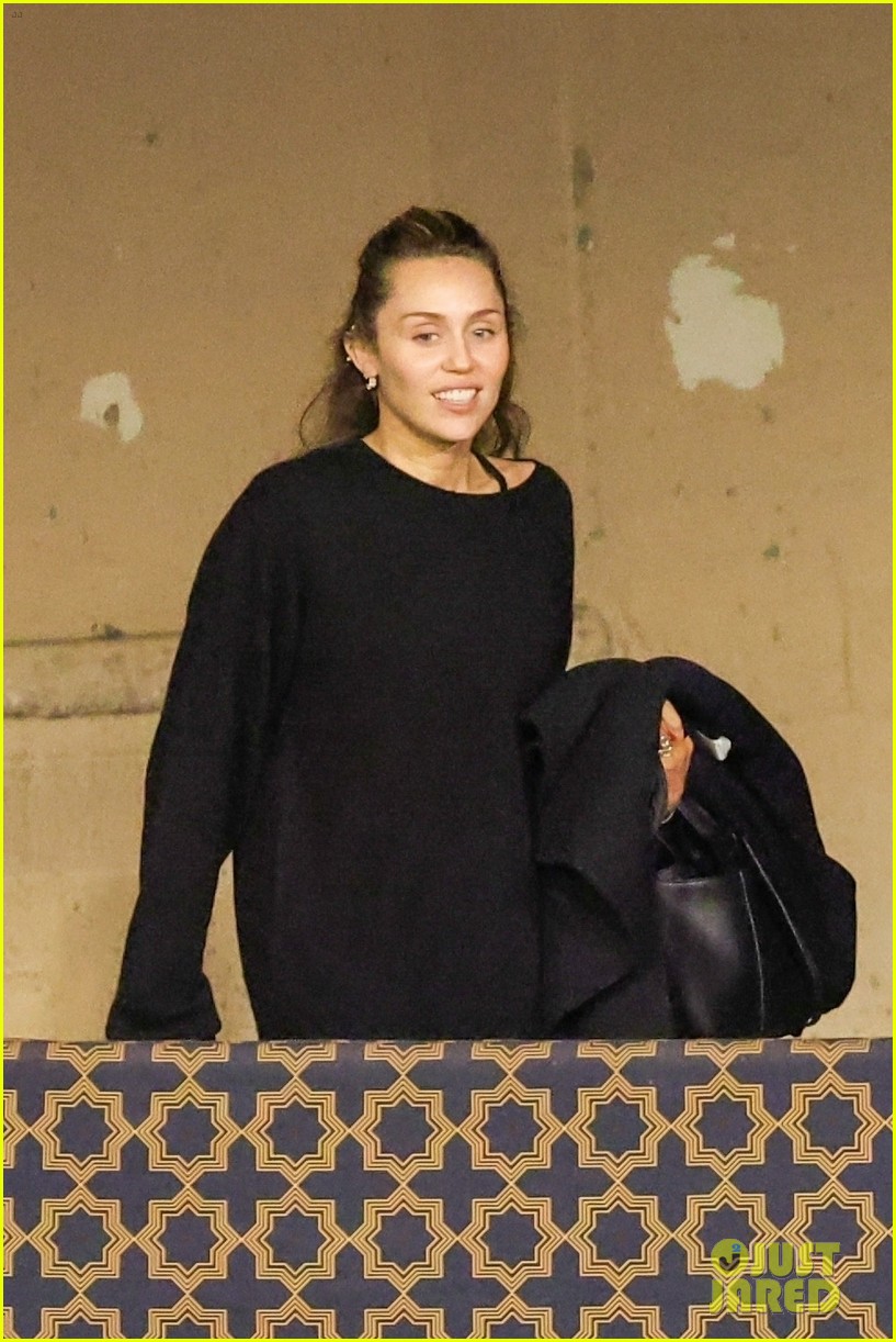 Miley Cyrus Makes Rare Outing With Boyfriend Maxx Morando to Attend ...