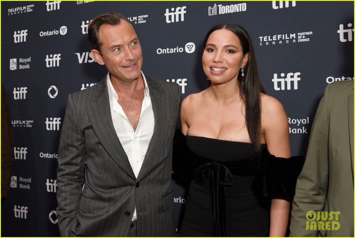 Jude Law Pulls Double Duty at TIFF, Promotes 'The Order' With Castmates ...