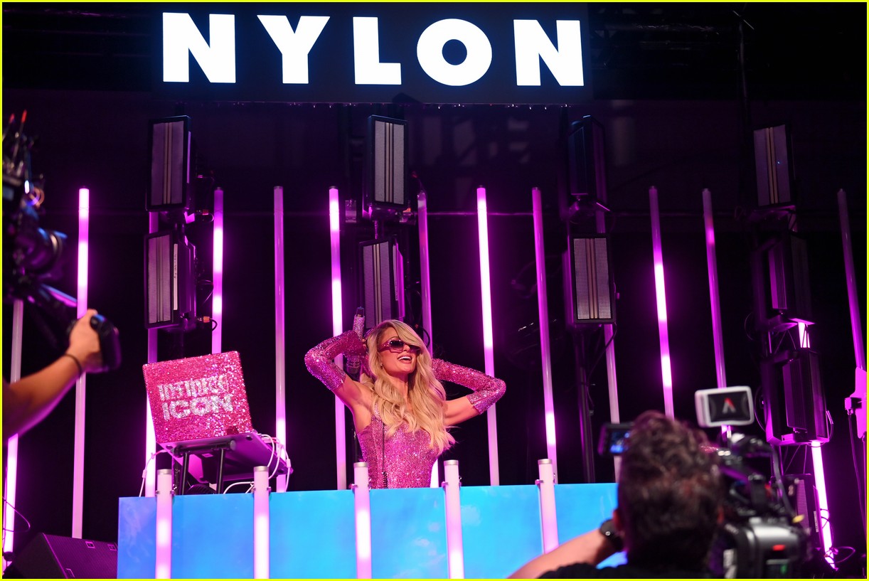 Paris Hilton Takes the Stage During Very Pink, Star-Studded Album ...