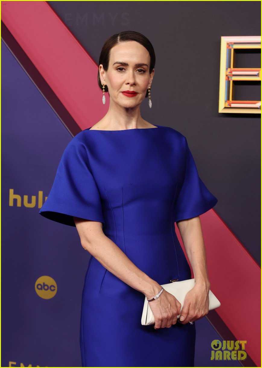 Sarah Paulson Supports Longtime Love Holland Taylor at Emmy Awards 2024 ...