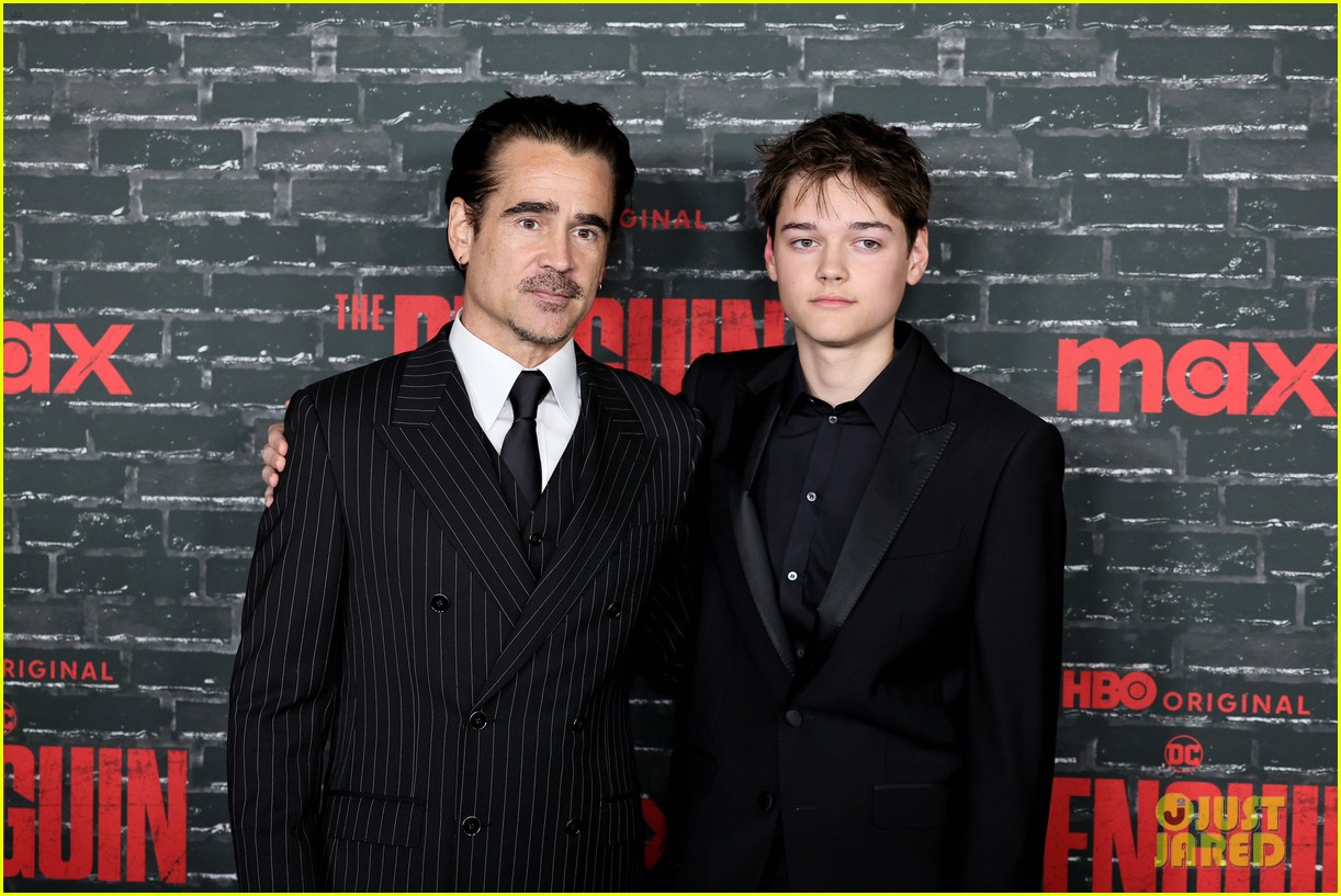 Colin Farrell Brings Son Henry to 'The Penguin' Premiere in NYC!: Photo 5077272 | Celebrity ...