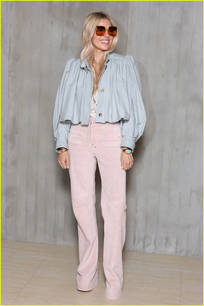 Selma Blair Twins with 13-Year-Old Son Arthur at Chloe Fashion Show in ...