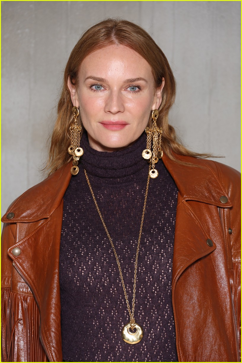 Selma Blair Twins with 13-Year-Old Son Arthur at Chloe Fashion Show in ...