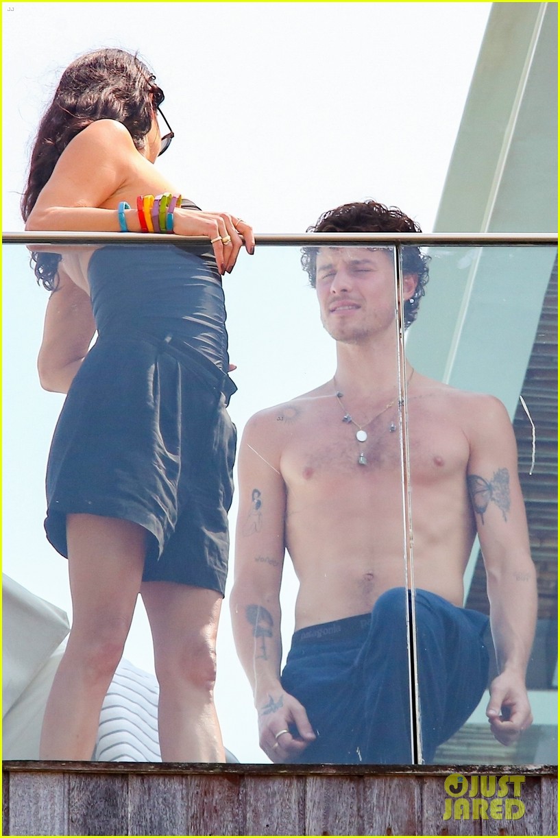 Shawn Mendes Touches Down in Rio, Chills Shirtless by the Pool at His ...