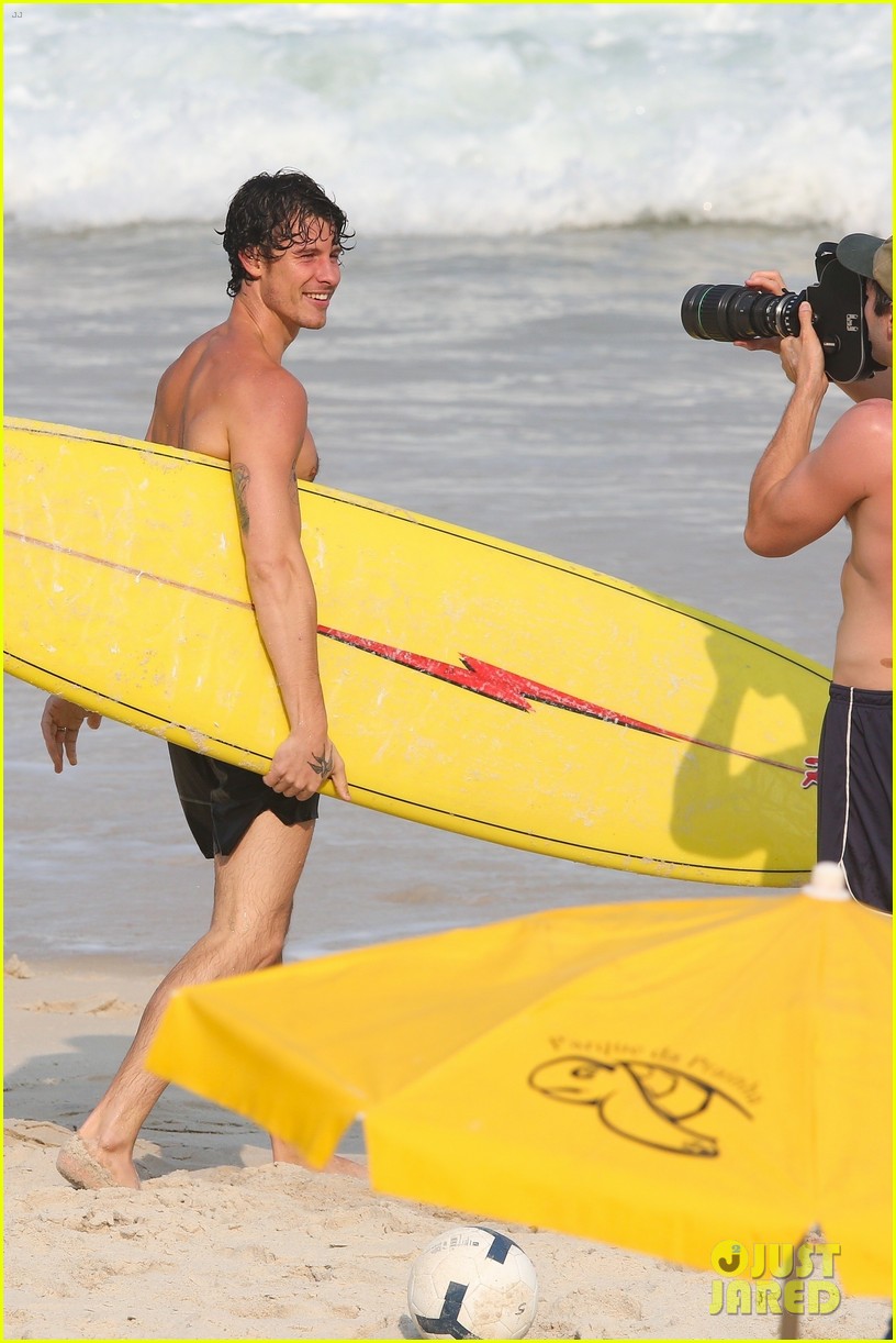 Shawn Mendes Goes Surfing in Brazil Ahead of Rock in Rio (New Photos ...