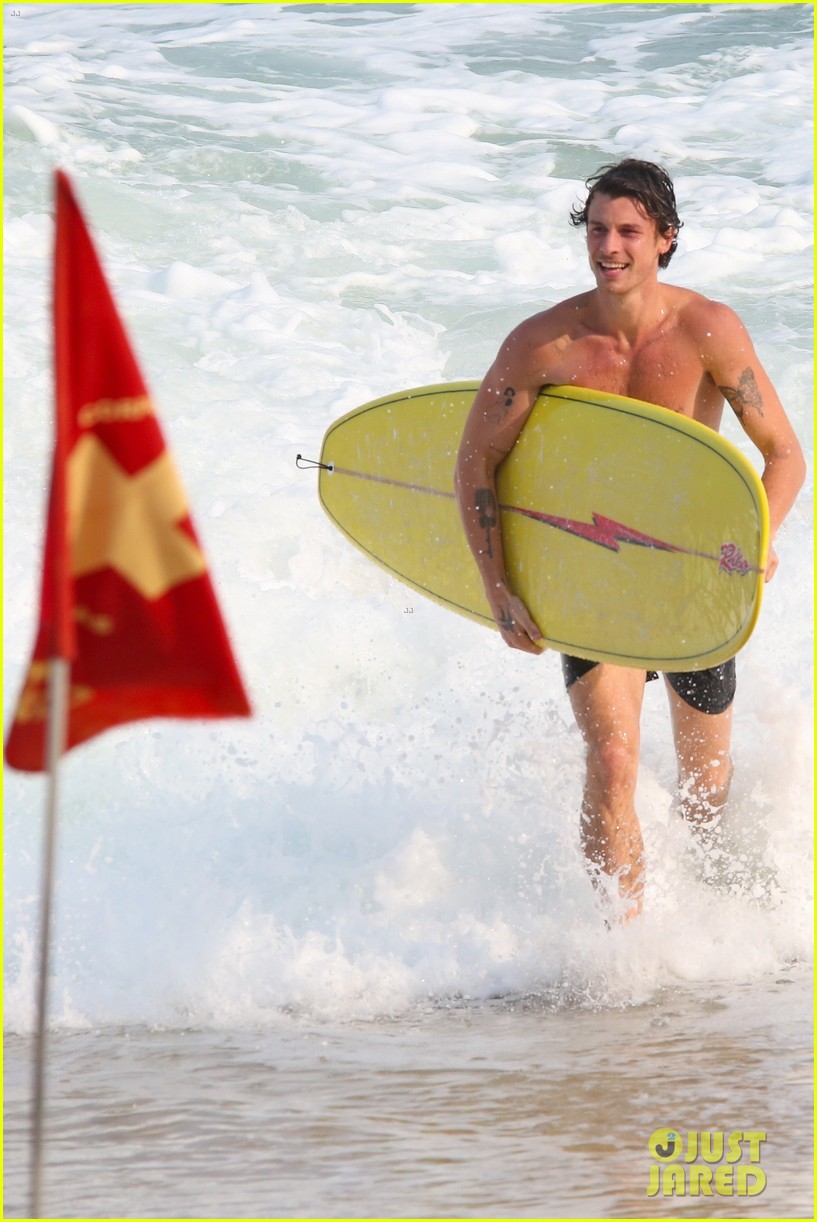 Shawn Mendes Goes Surfing in Brazil Ahead of Rock in Rio (New Photos ...