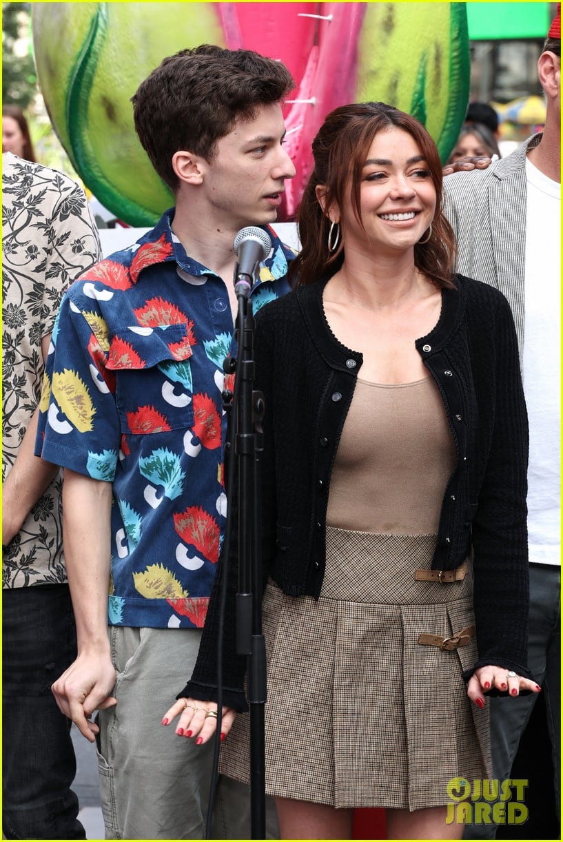 Sarah Hyland Performs 'Little Shop' Song in Times Square, Reveals Next ...