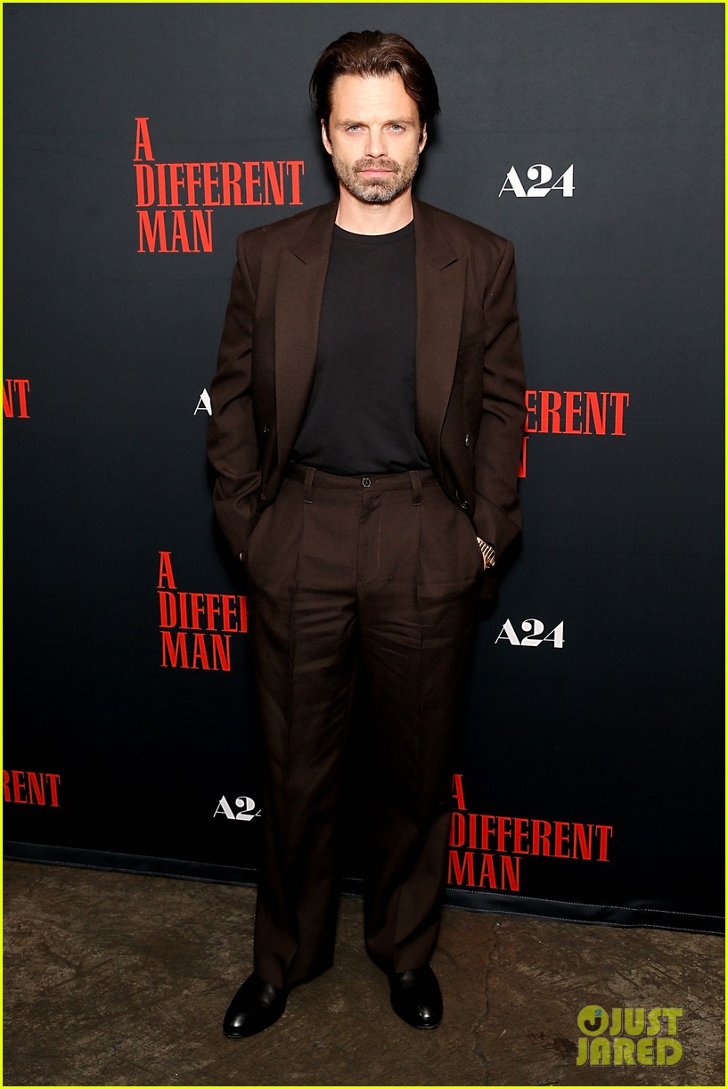Sebastian Stan & Adam Pearson Step Out for 'A Different Man' Screening in NYC: Photo 5077310 ...