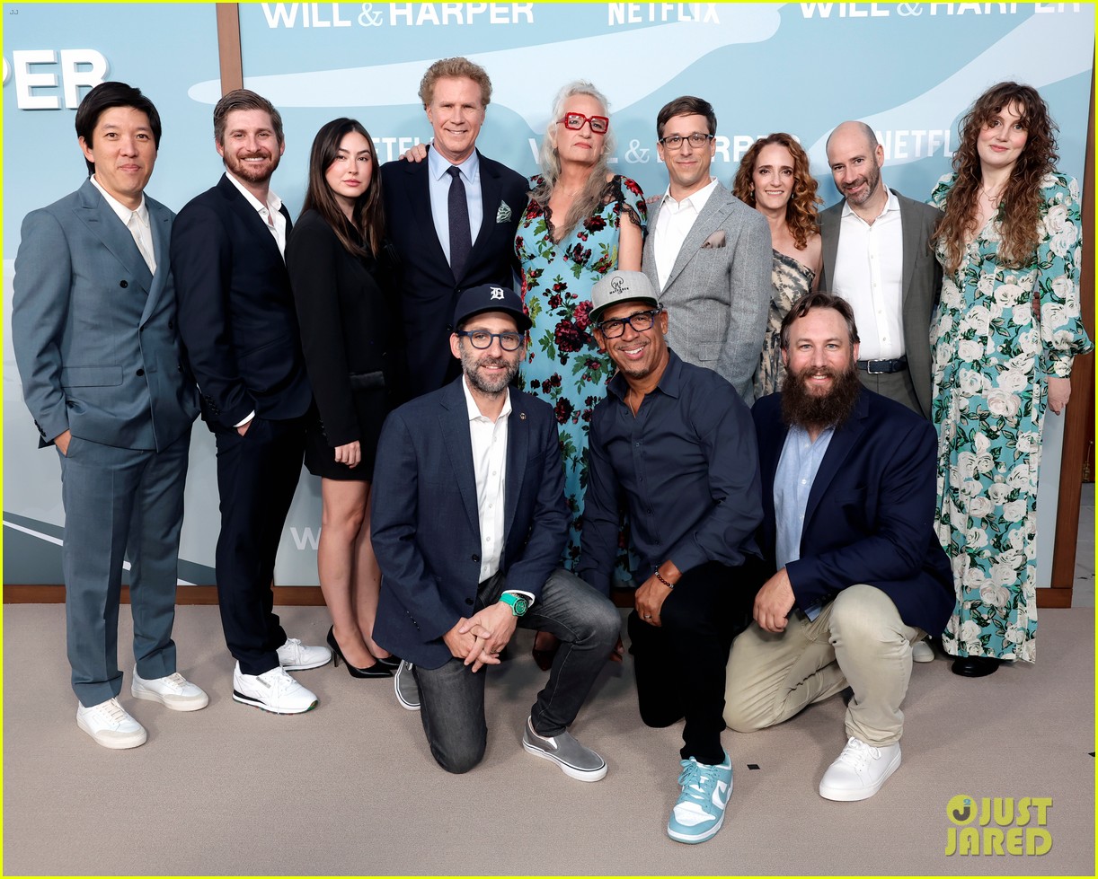 Will Ferrell Gets Support from Wife Viveca Paulin & Two of Their Sons ...