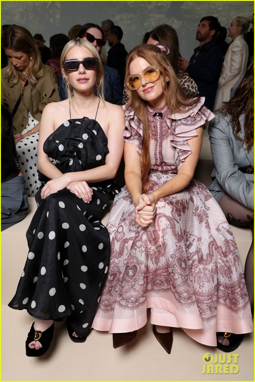 Emma Roberts, Isla Fisher, & More Look Pretty at Zimmermann Fashion ...