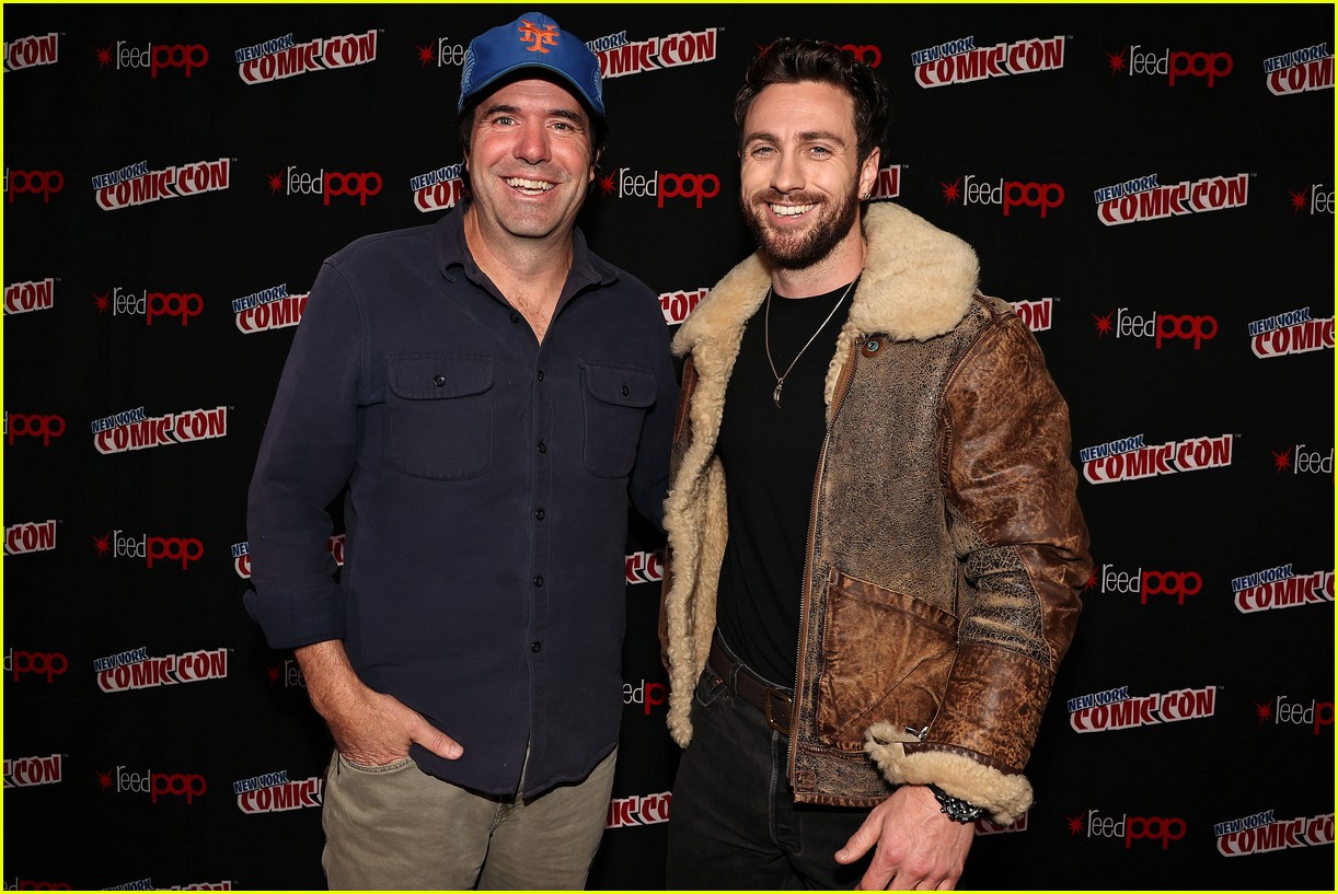 Aaron Taylor-Johnson's Ripped Abs On Display In New 'Kraven the Hunter' Photos, Appears at NY ...