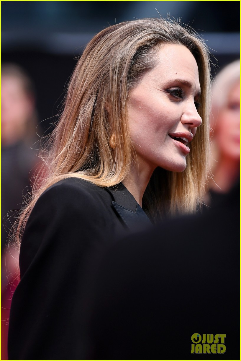 Angelina Jolie Suits Up for London Film Festival Premiere of 'Maria ...
