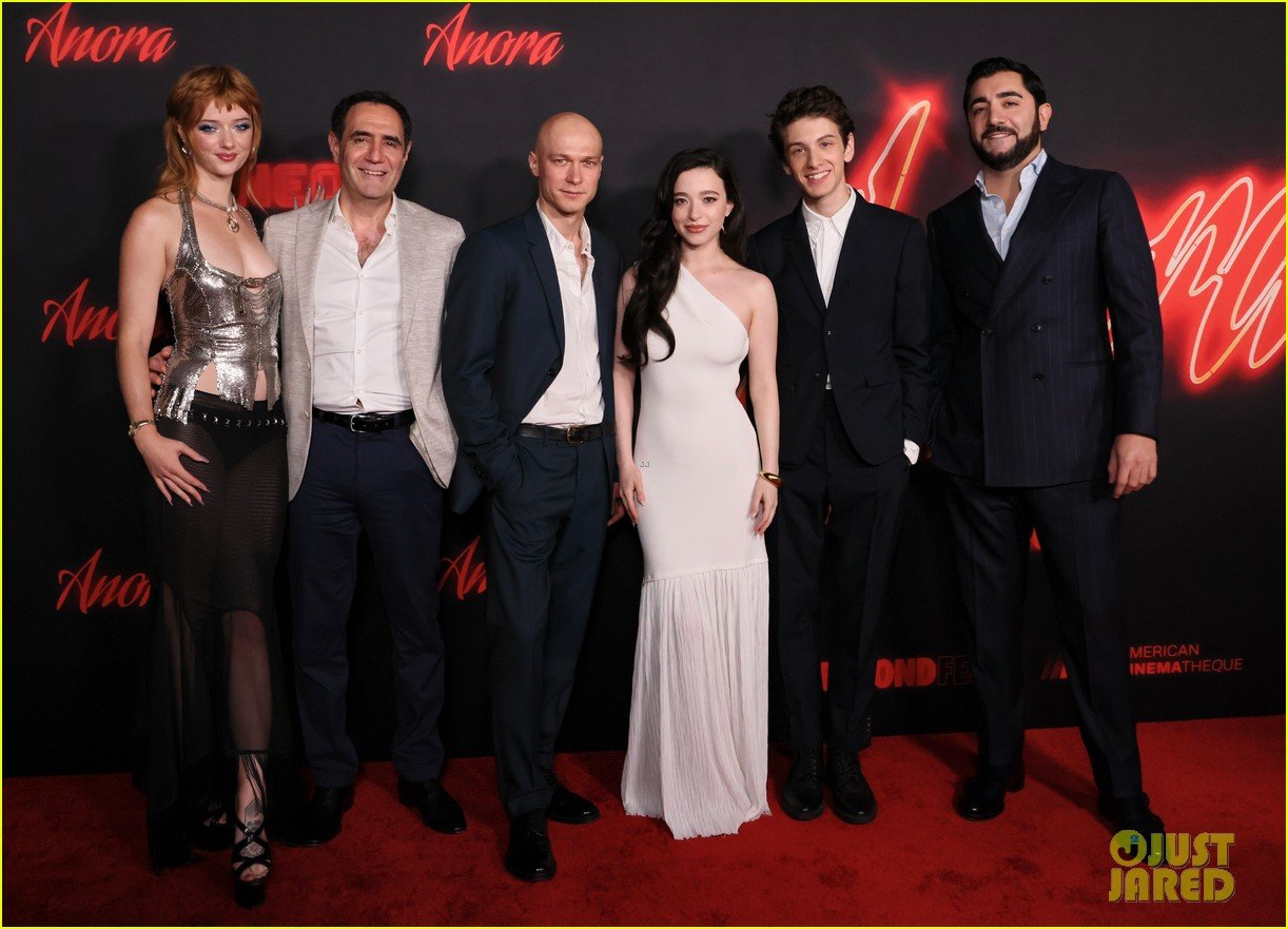Mikey Madison, Mark Eidelstein, & More Step Out for 'Anora' Screening ...