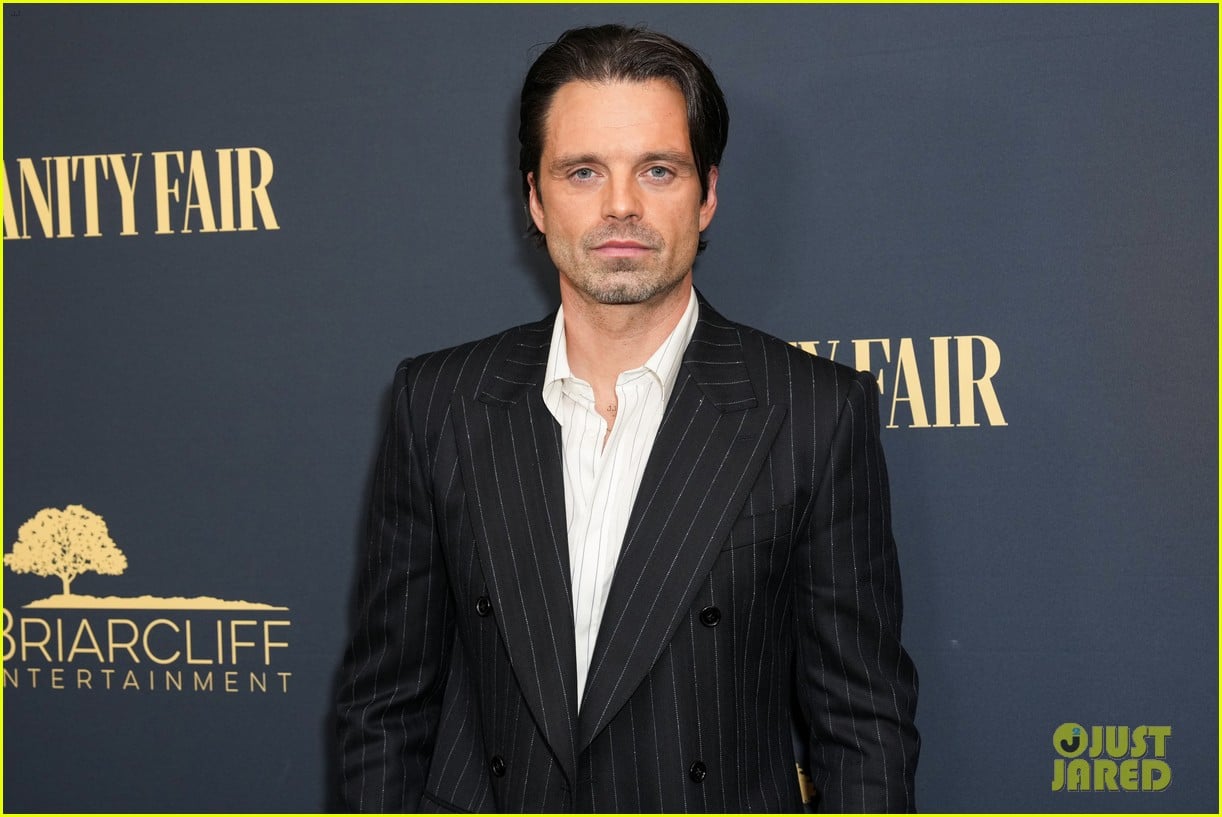 Sebastian Stan, Jeremy Strong, & Maria Bakalova Step Out for 'The ...