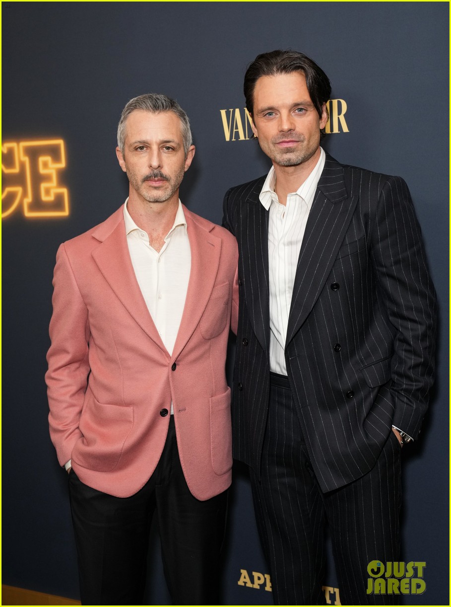 Sebastian Stan, Jeremy Strong, & Maria Bakalova Step Out for 'The Apprentice' Premiere in NYC ...
