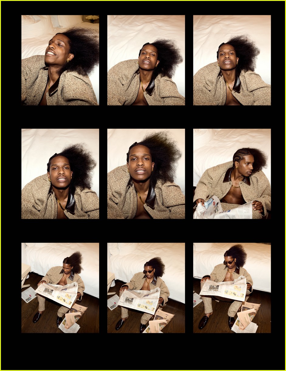 Rihanna Photographs A$AP Rocky For 'W' Magazine, He Talks Their ...