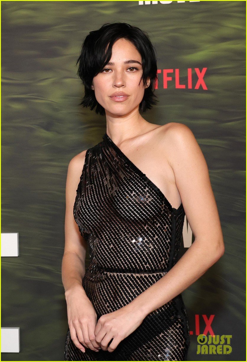 Kelsey Asbille Stuns in Sheer Sequined Dress at 'Don't Move' Premiere ...