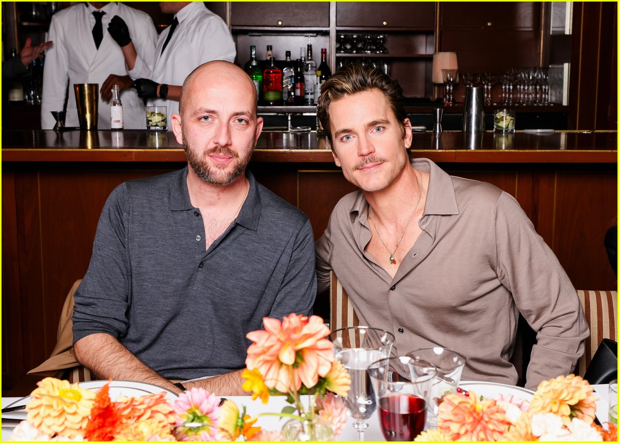 Matt Bomer Sports New Mustache at Tod's Event with Kerry Washington, Edgar Ramirez, & More Stars ...