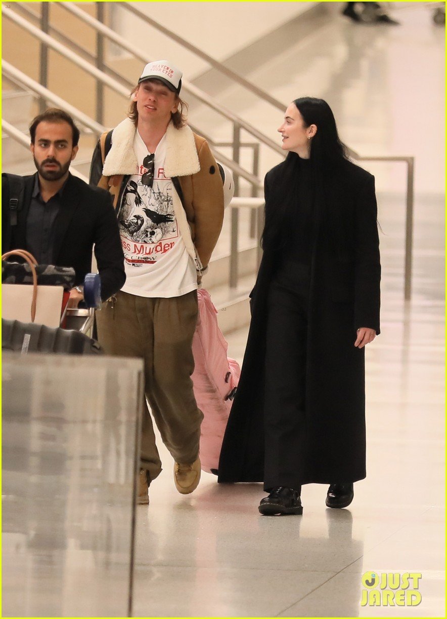 Jamie Campbell Bower Still Going Strong with Girlfriend Jess Moloney ...