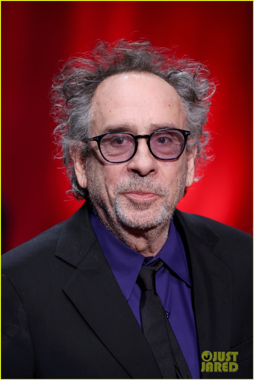 Tim Burton & Girlfriend Monica Bellucci Hold Hands at Lumière Film ...