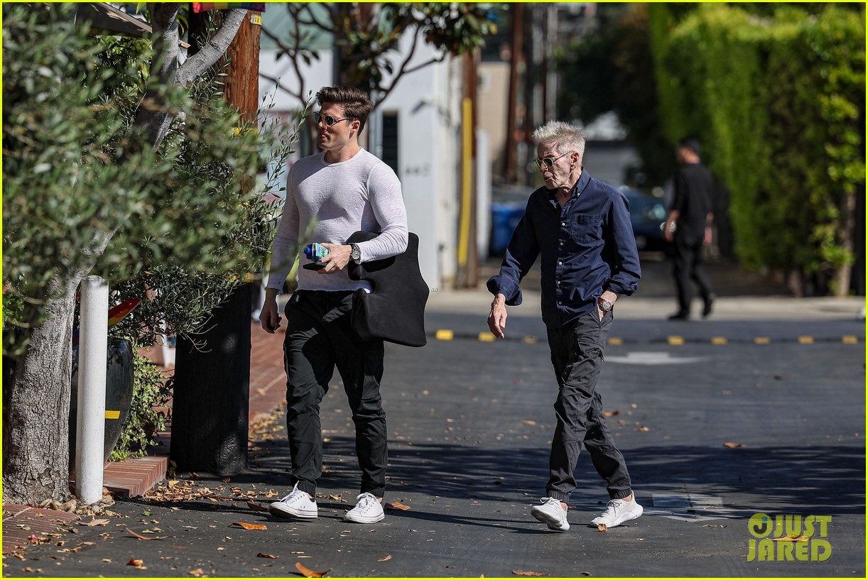 Fashion Designer Calvin Klein Spotted with Boyfriend Kevin Baker During ...