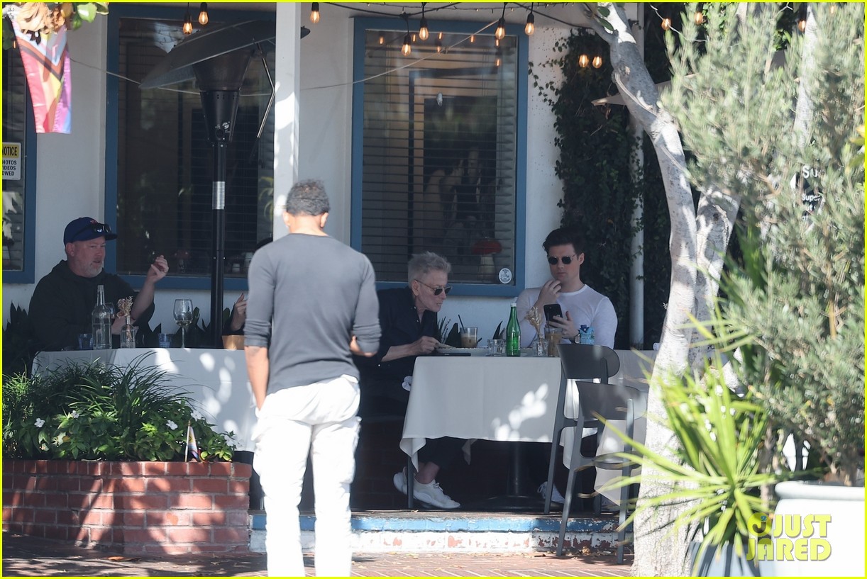 Fashion Designer Calvin Klein Spotted with Boyfriend Kevin Baker During ...