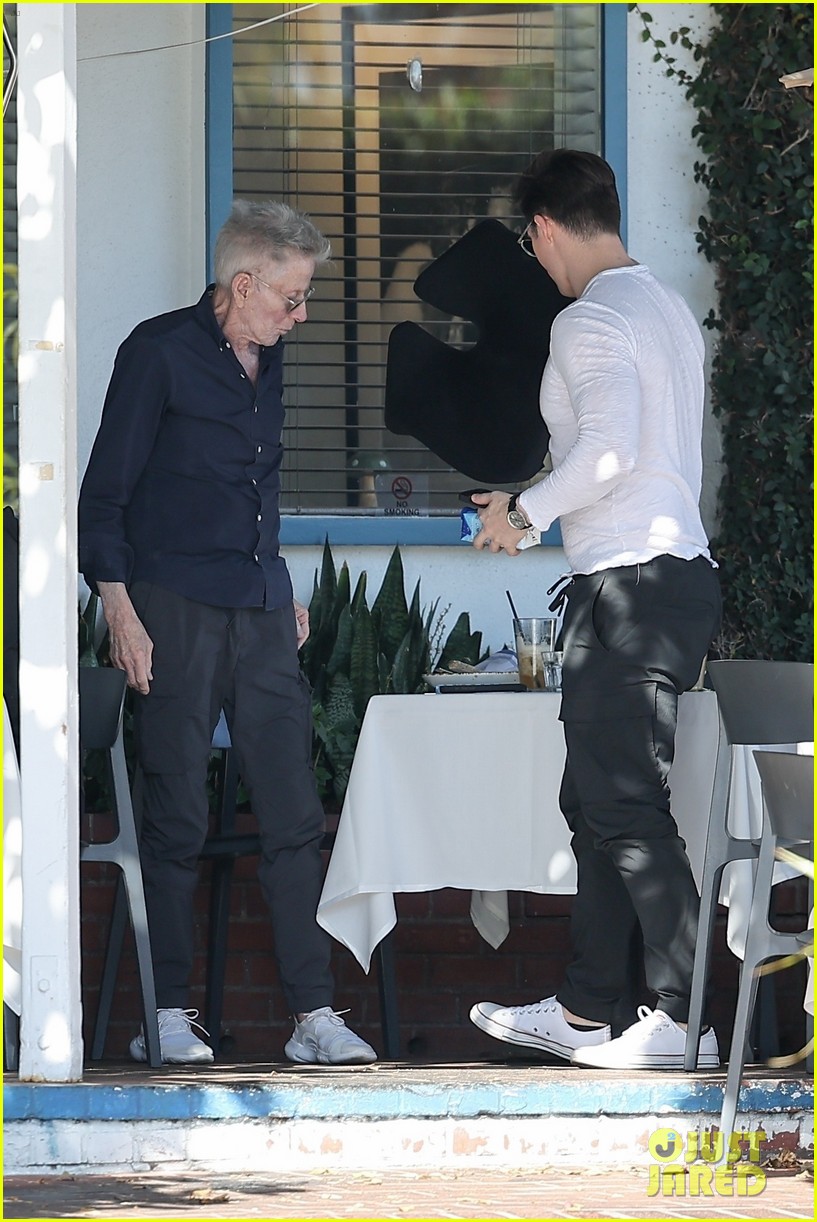 Fashion Designer Calvin Klein Spotted with Boyfriend Kevin Baker During ...